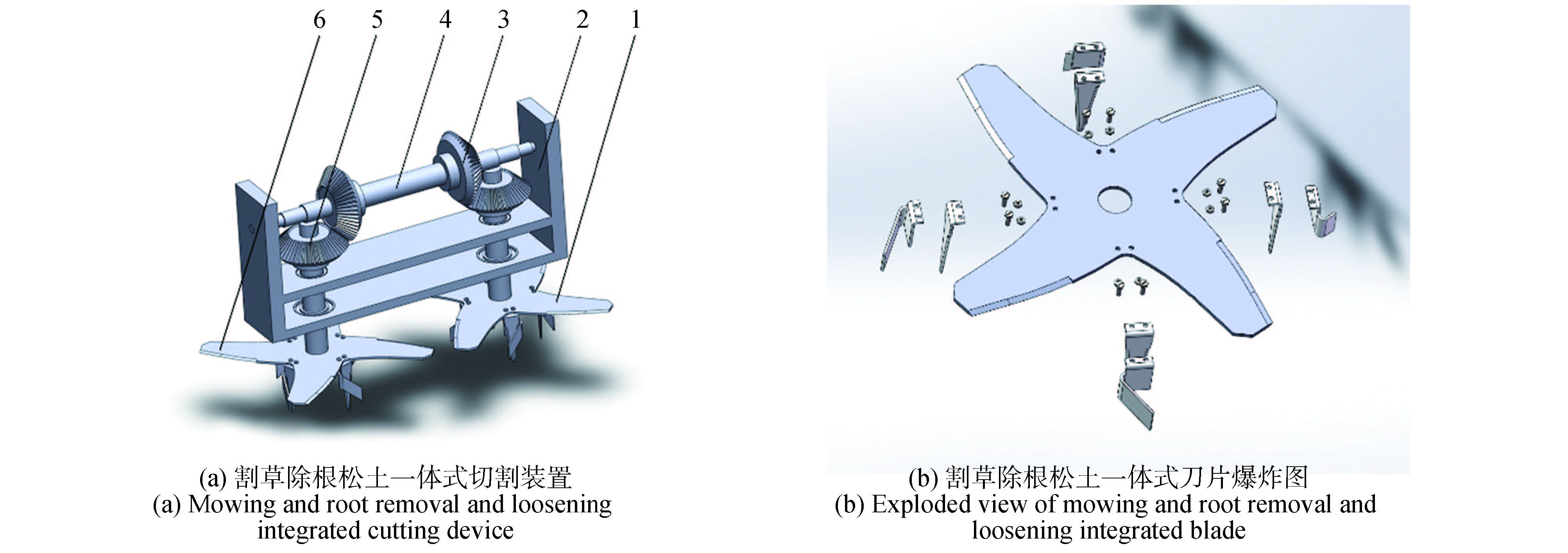 Design and Test of Integrated Blade for Mowing and Root Removal and ...